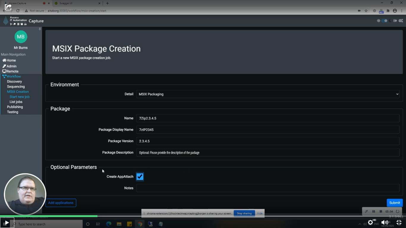 How To Create An MSIX With App Attach Using Access Capture [Video] - Access IT Automation