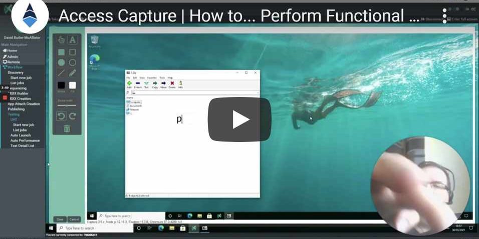 Access Capture | How to… Perform Functional UAT (MSIX Intune delivered ...